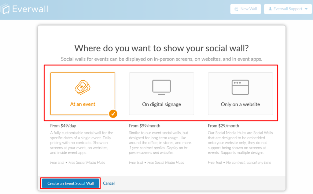 Tutorial: How to Create a Social Wall — Everwall