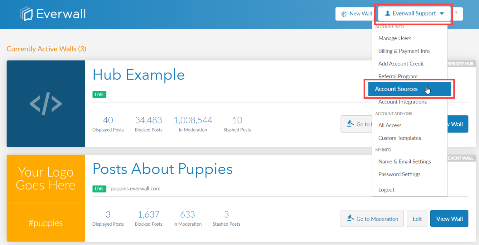 Tutorial: How to Remove a Content Source From Your Everwall Account ...