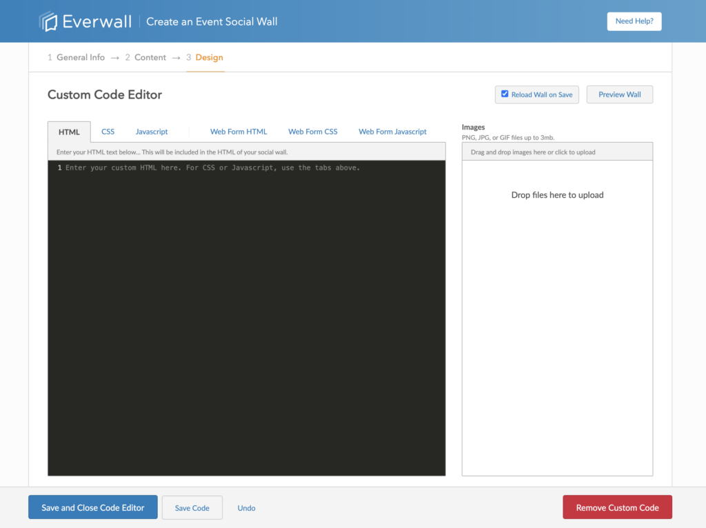 Tutorial Customizing Your Event Social Wall With Html Css And Javascript
