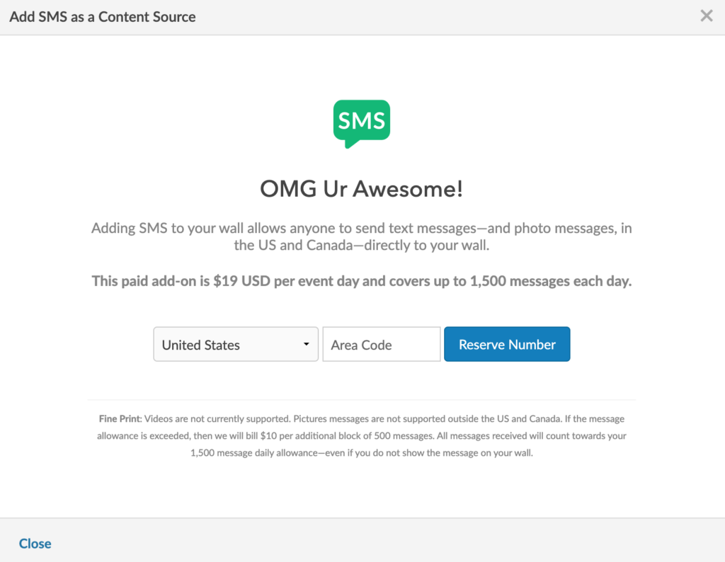 Tutorial: How to Add Text & Picture Messaging (SMS / MMS) to your Social Wall — Everwall