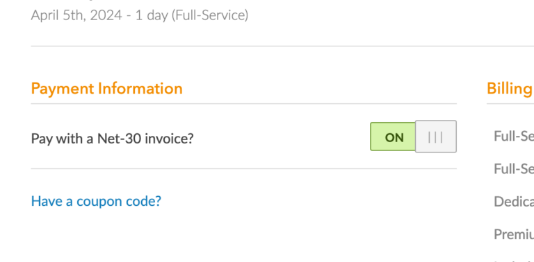 Tutorial: How to Make a Purchase Using a Net-30 Invoice — Everwall