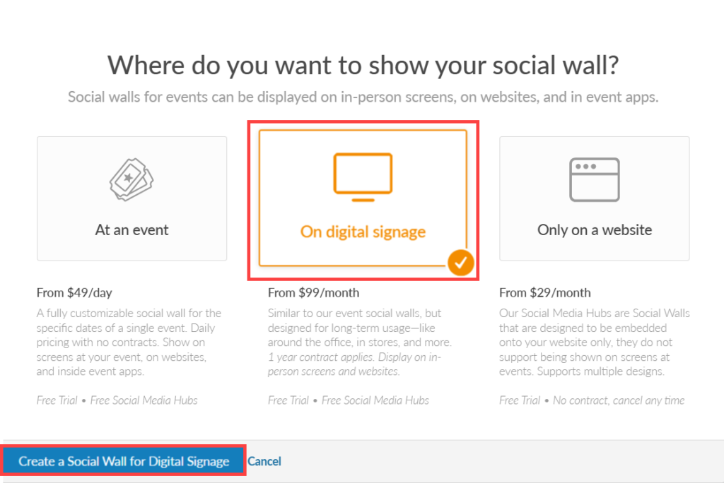 Tutorial: How to Create an Ongoing Social Wall for Digital Signage ...