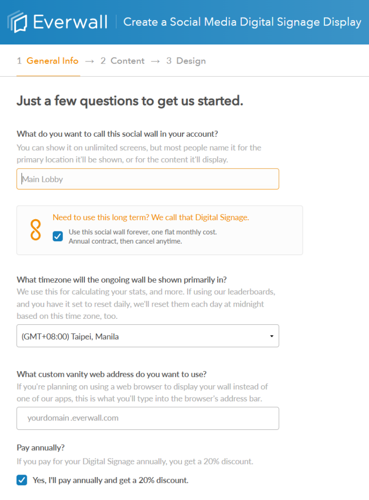 Tutorial: How to Create an Ongoing Social Wall for Digital Signage ...